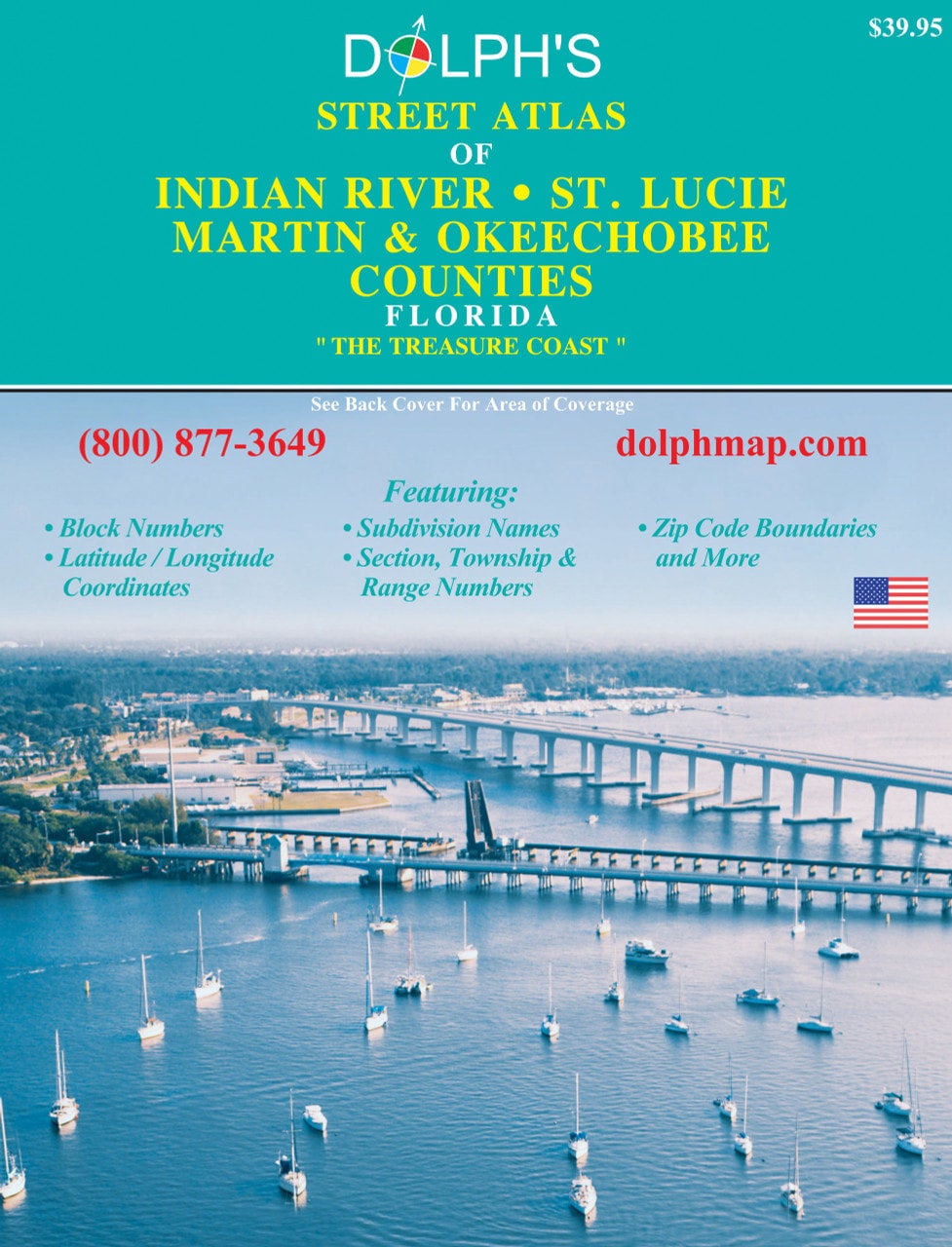 Treasure Coast Street Atlas - 2025 | Dolph Map Company